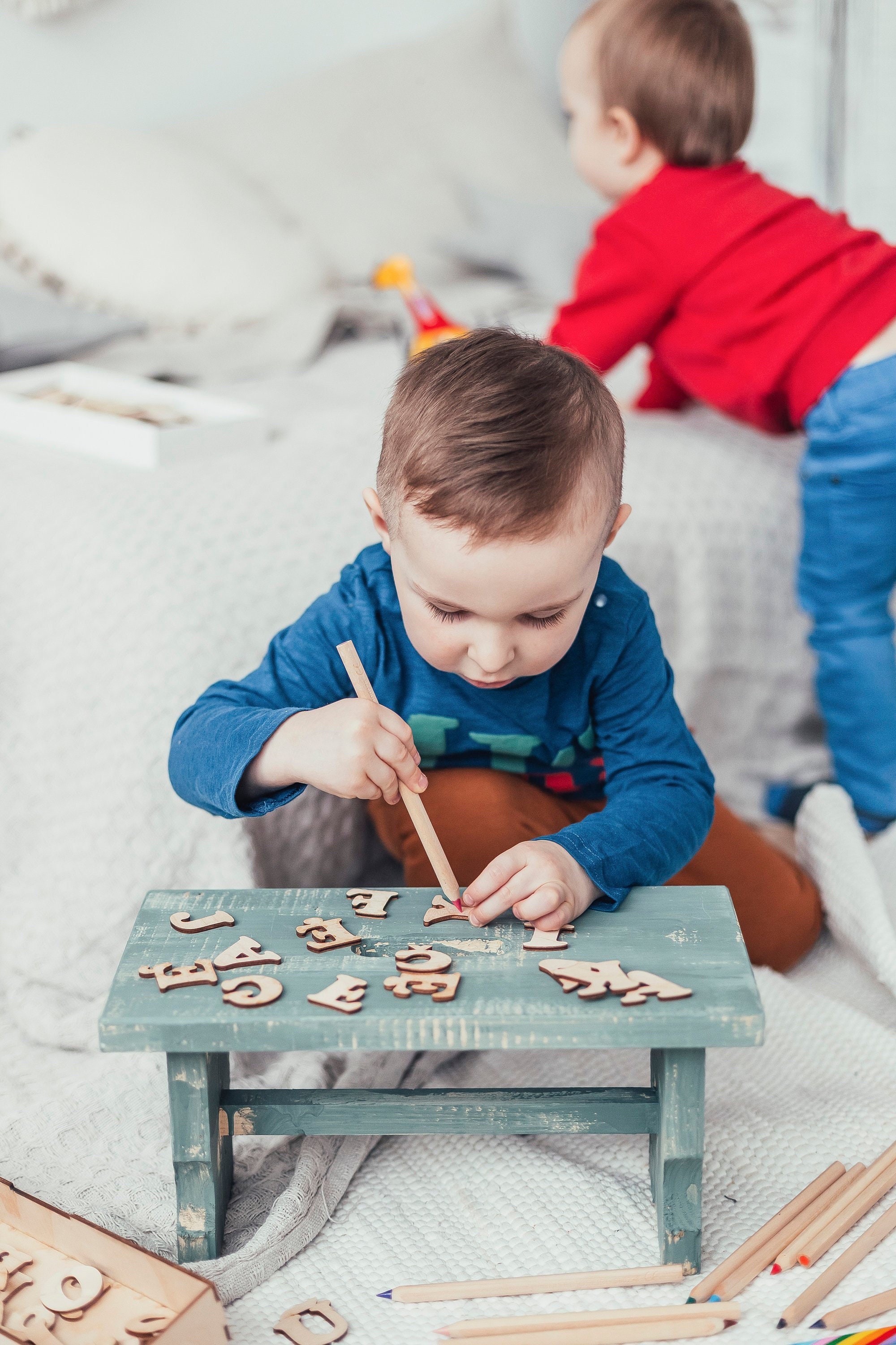 Letters in the Box - Etsy