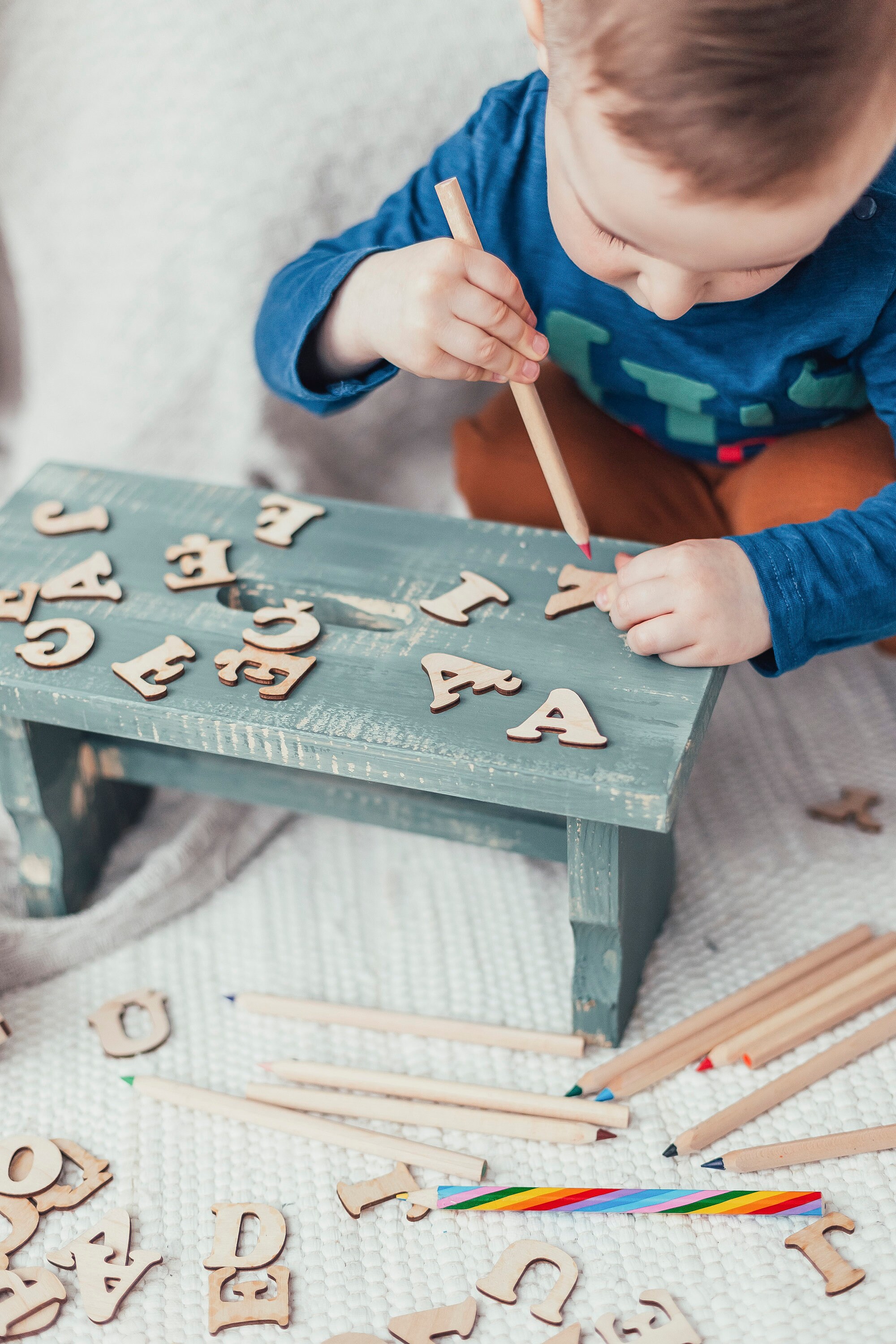 Letters in the Box - Etsy