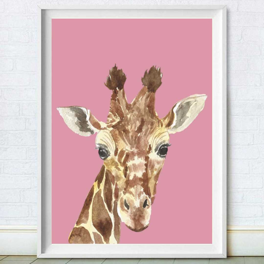 Giraffe Print - Etsy