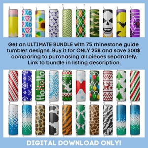 Pink Ribbon, Rhinestone 20oz Tumbler Template, SS20, Awareness, Breast ...