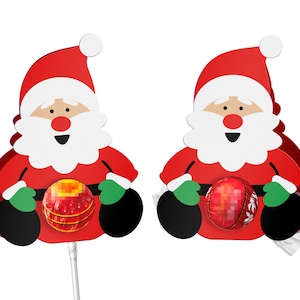 Santa Claus, Lollipop Holder Svg, Christmas Svg, Candy Holder Svg ...