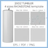 SS16 Labobo 20oz Instant Download Skinny Rhinestone Template - Etsy
