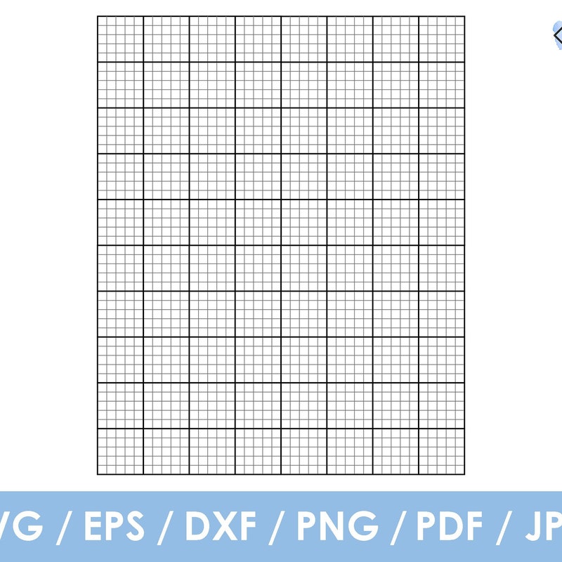1.5 Grid Paper Printable - Etsy