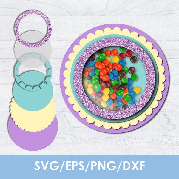 Shaker Cake Topper Svg - Etsy