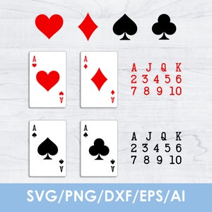 Playing Cards Symbols Svg, Royal Flush, Card Suits Svg, Playing Cards ...