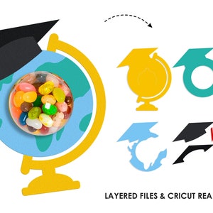 Graduation Candy Dome Svg BUNDLE, Grad Party Favors for Kids Svg, DIY ...