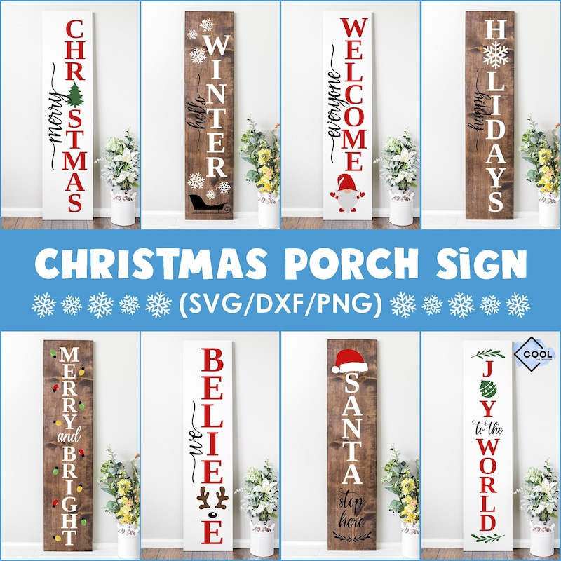 Wreath and Porch Sign Set - Etsy