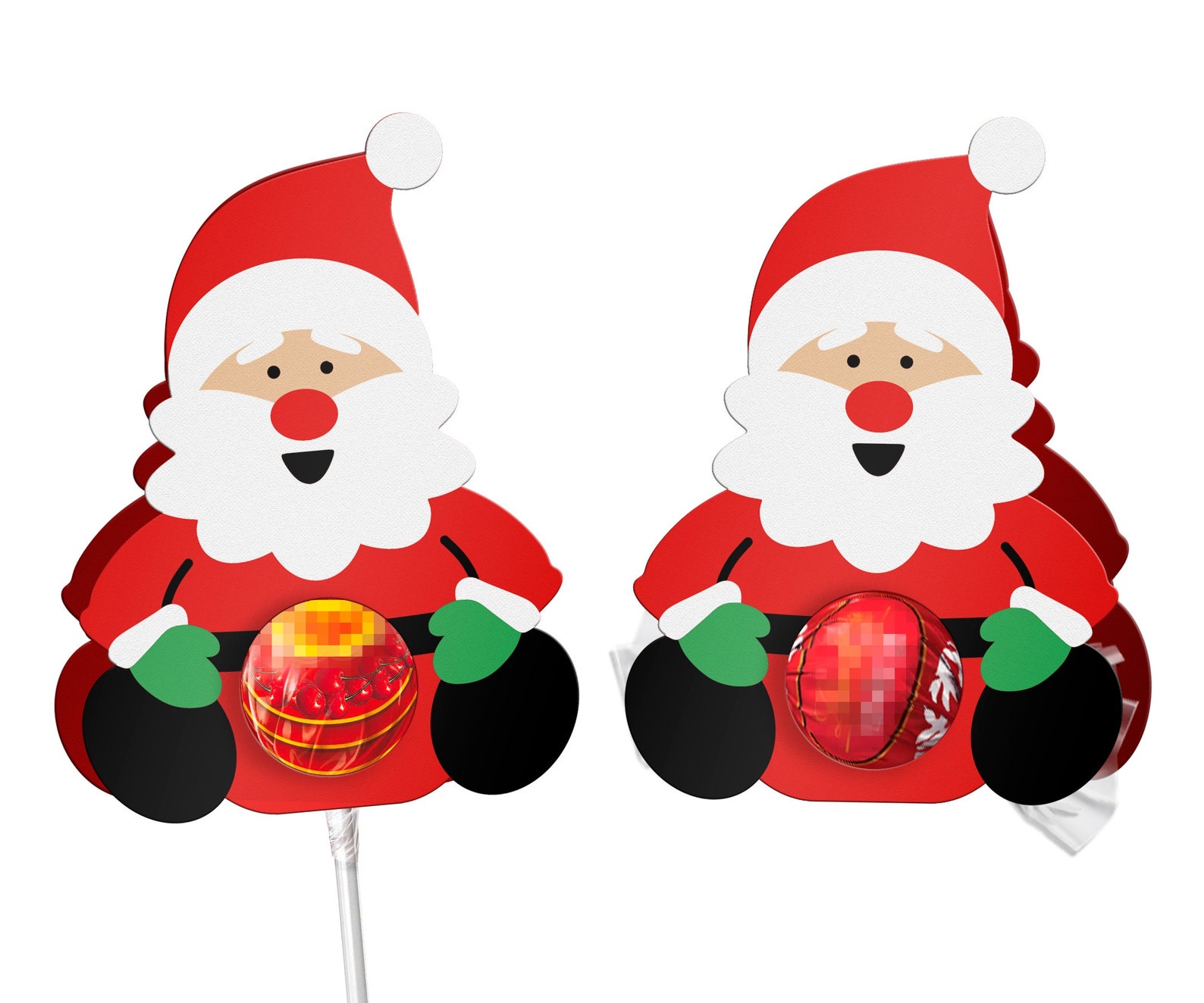 Christmas Lollipop Holder svg BUNDLE christmas favor for - Etsy Italia
