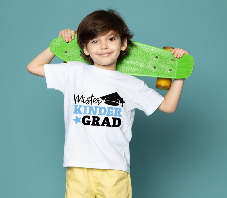 Kindergarten Graduation Svg Bundle Mister Kinder Grad Svg | Etsy