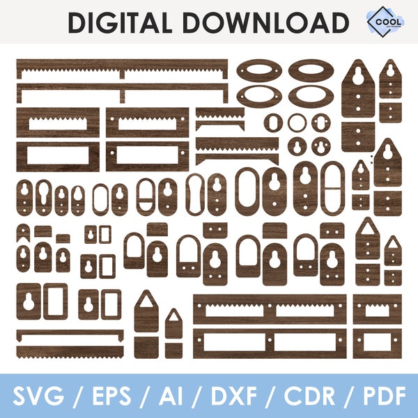 Sawtooth Hanger Laser File - Etsy