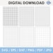 Graph Grid Cross Stitch Paper, BIG BUNDLE, Pdf, Svg, Png, Printable ...