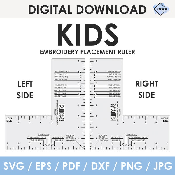 Left Chest Logo Placement Guide - Etsy