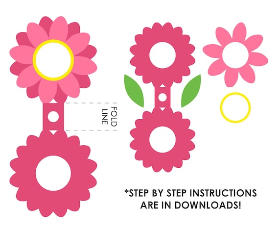 Lollipop Holder Template
