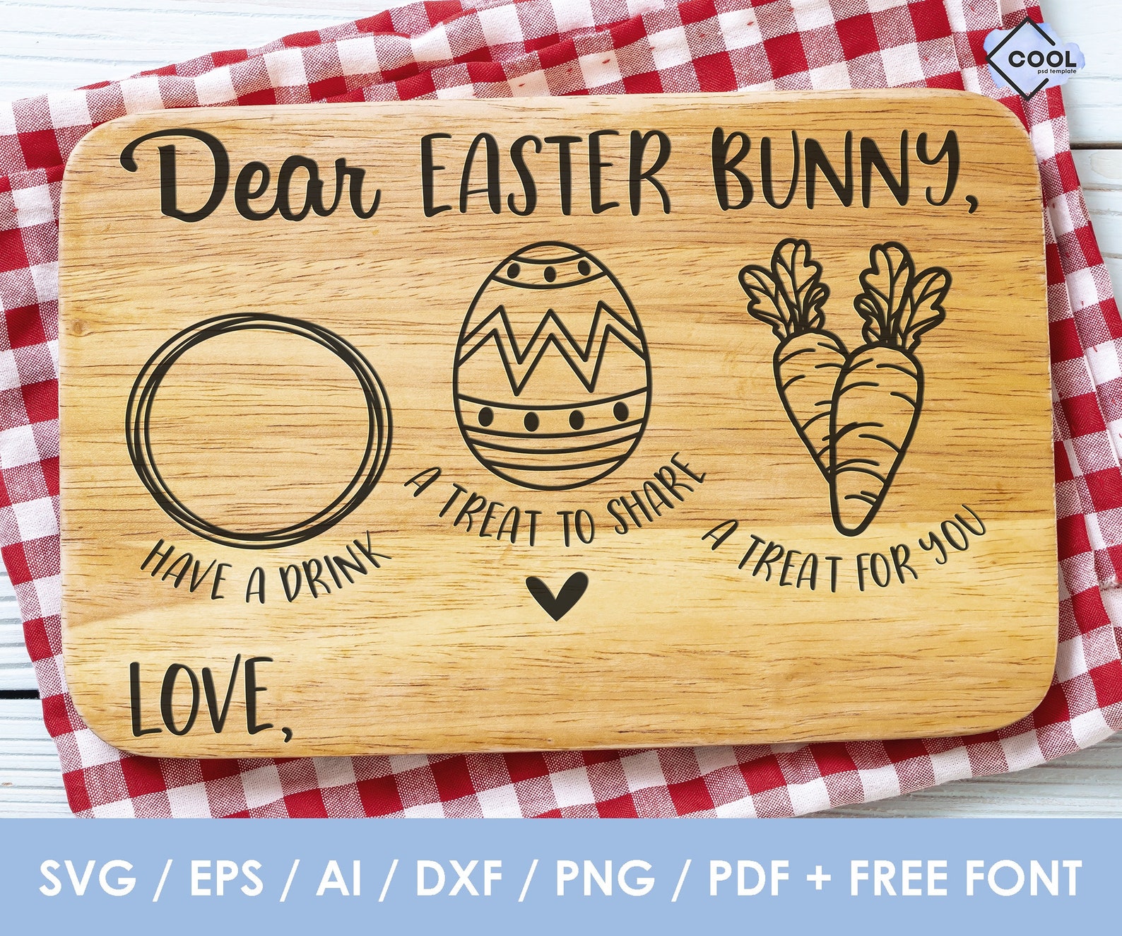 Easter Tray Svg Bundle Dear Easter Bunny Easter Svg Kids - Etsy Australia
