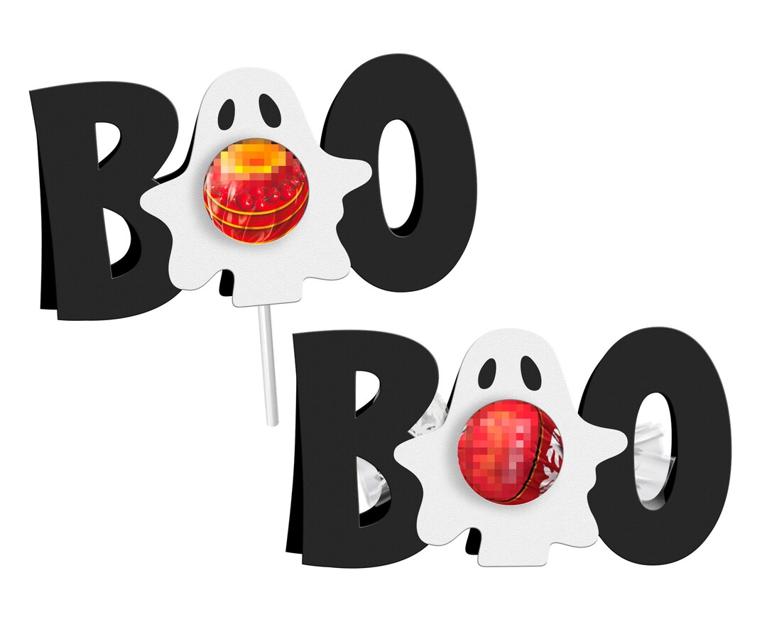 Boo Lollipop Holder Svg, Halloween Favors, for Kids, for Guests ...