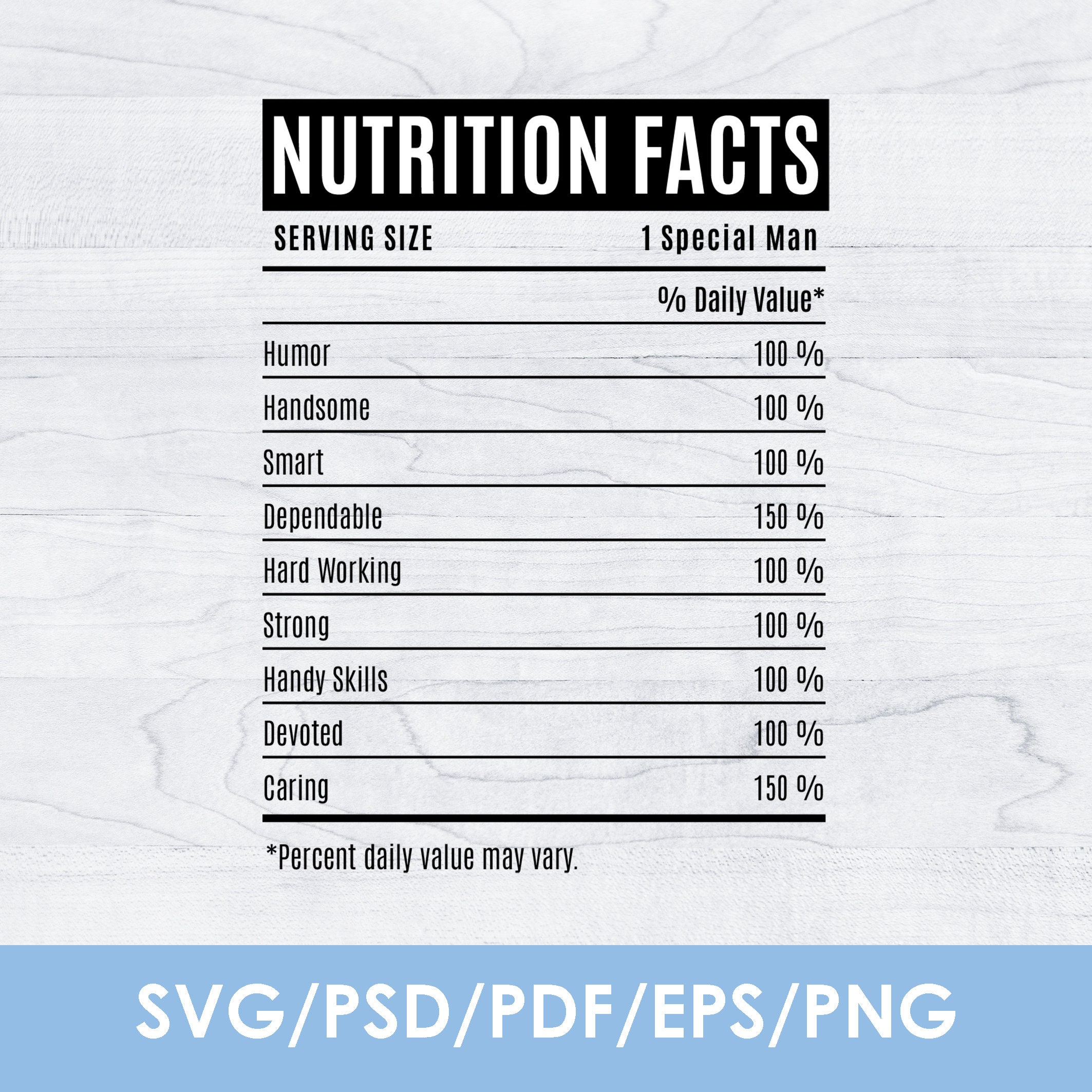 Nutrition Facts Label Svg Blank Template, Design Your Own, Svg, Psd ...