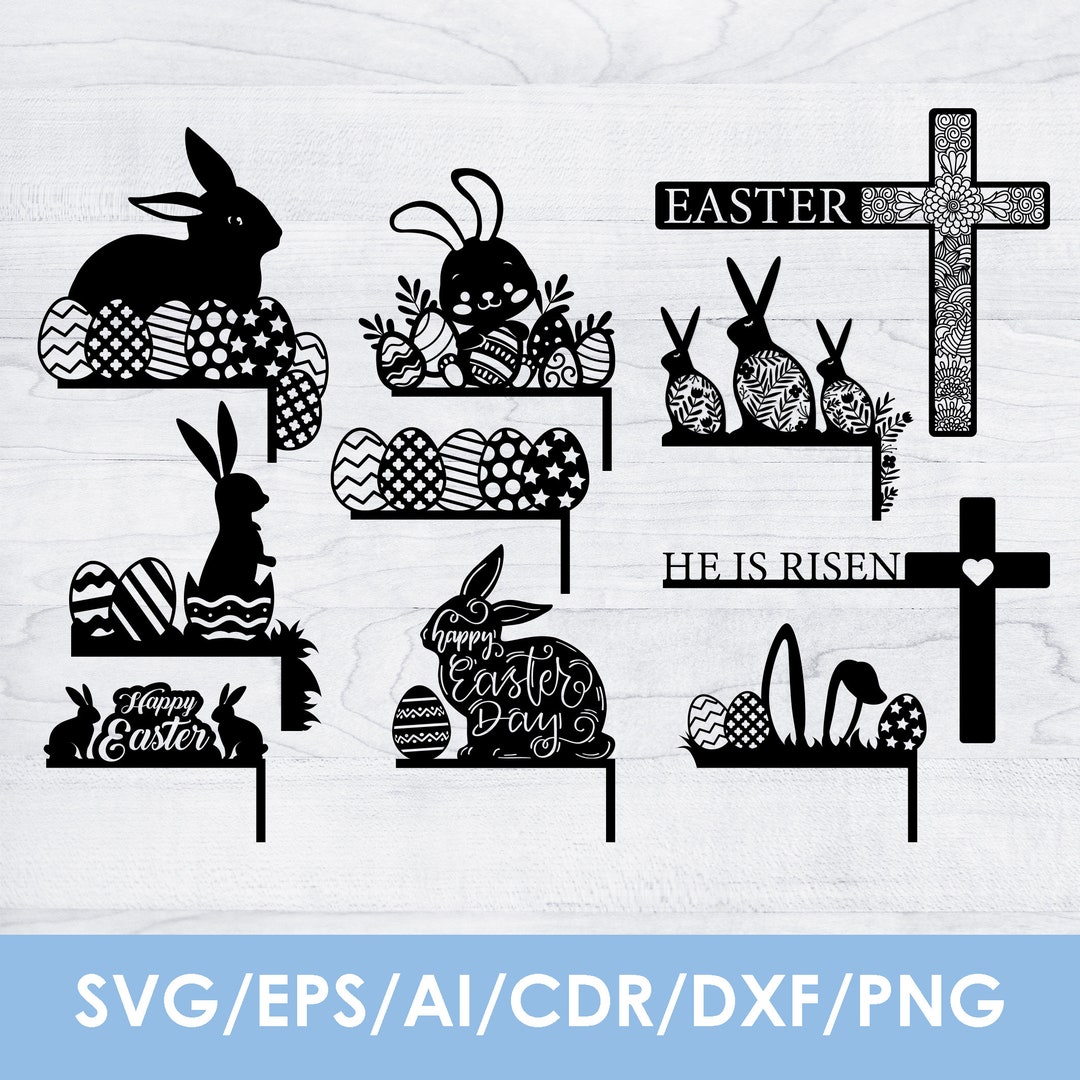 Easter Door Corner BUNDLE, Instant Download - Etsy