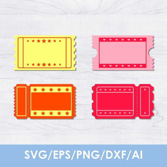 Movie Ticket Clip Art Border