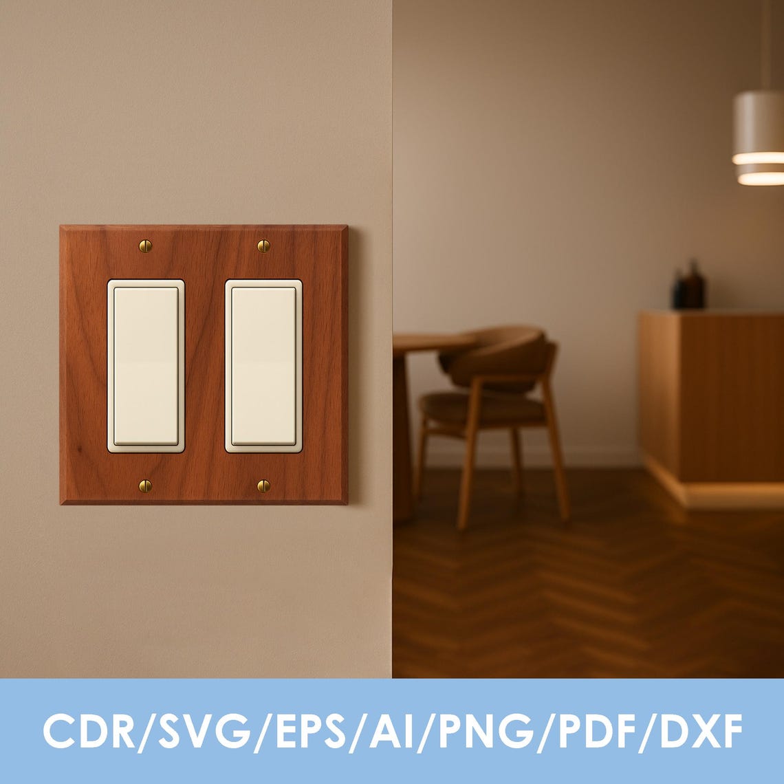 38 Light Switch & Outlet Cover Plate Template Svg Bundle, Laser Cut ...