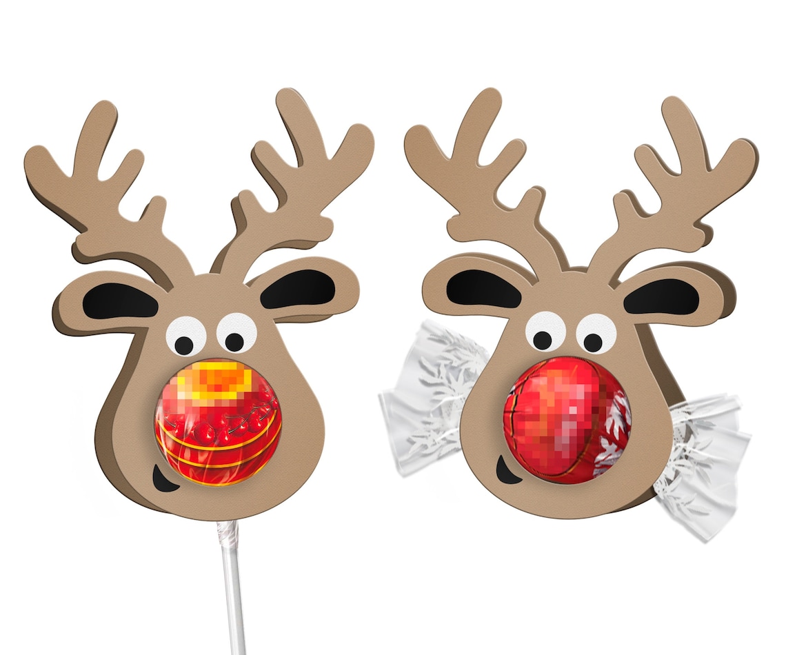 Christmas Lollipop Holder svg BUNDLE christmas favor for - Etsy Italia