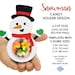 Snowman Candy Dome SVG, Christmas Chocolate Holder Svg, DIY, Craft for ...