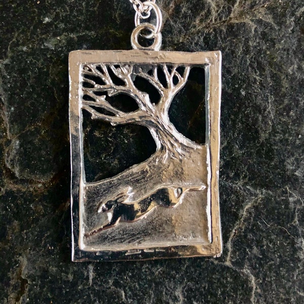 Hare Pendant - Etsy