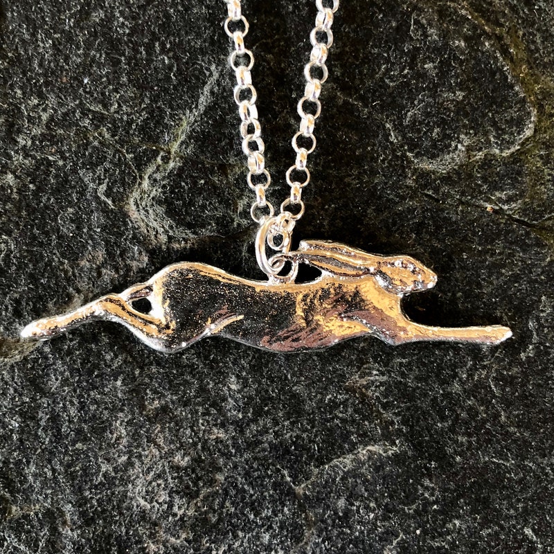 Hare Pendant - Etsy