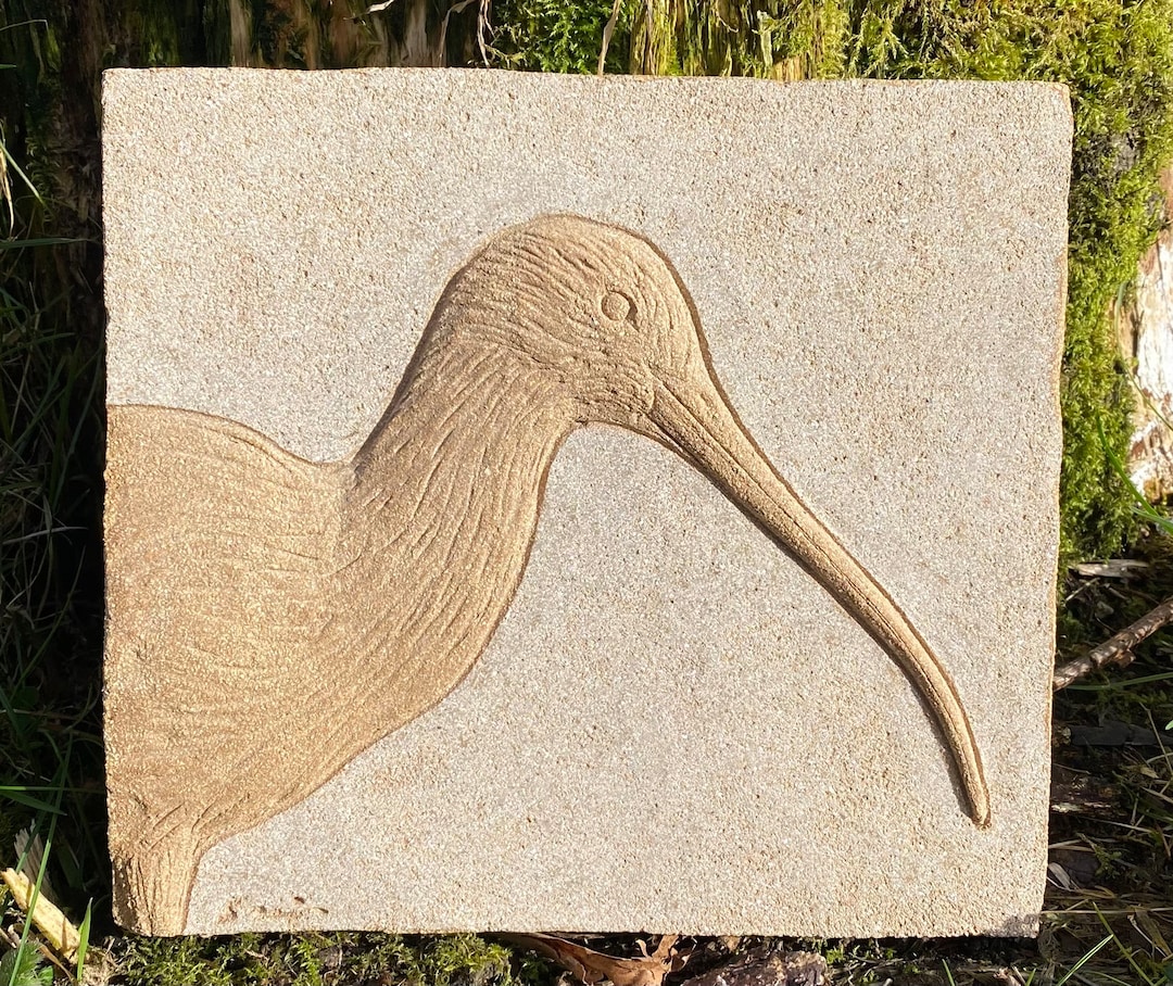 Curlew Low Relief Tile / Wall Hanging in Ceramic Stoneware. - Etsy