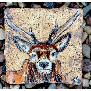 Twenty One Ceramic Tiles - Etsy