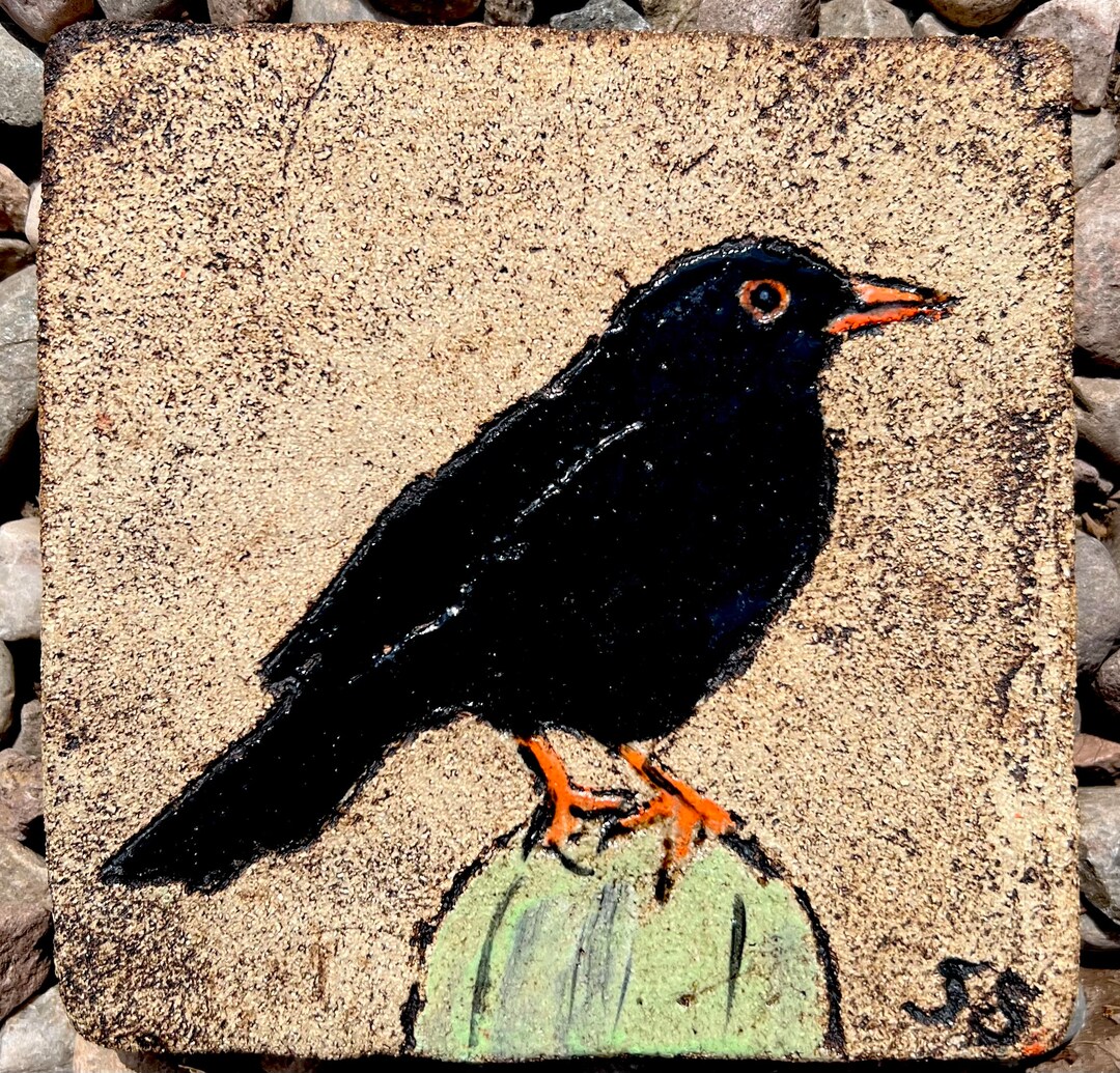 Blackbird Tile - Etsy