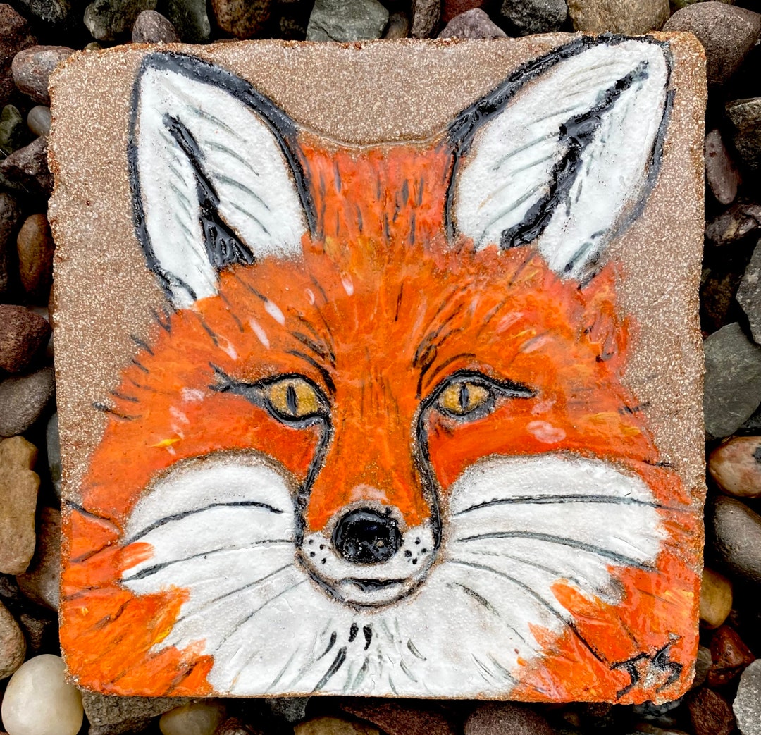 Fox Tile - Etsy