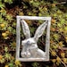 Hare Portrait Brooch in Pewter by Paul Szeiler. - Etsy UK