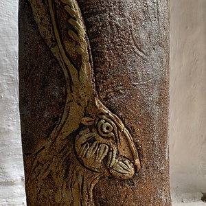 Hare Vase in Stoneware Ceramic by Paul Szeiler - Etsy