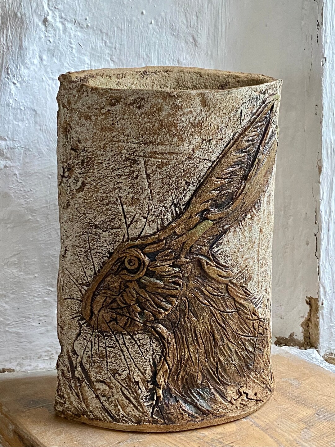 Hare Vase in Stoneware Ceramic by Paul Szeiler. - Etsy