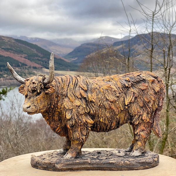 Cow Sculpture - Etsy