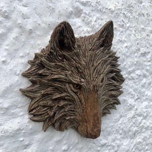 Wolf Wall Hanging Sculpture - Etsy