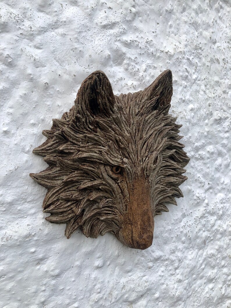 Wolf Wall Hanging Sculpture - Etsy