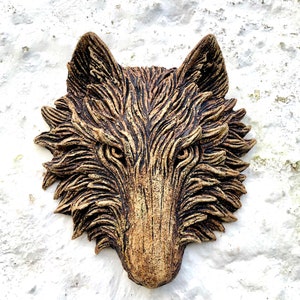 Wolf Wall Hanging Sculpture - Etsy