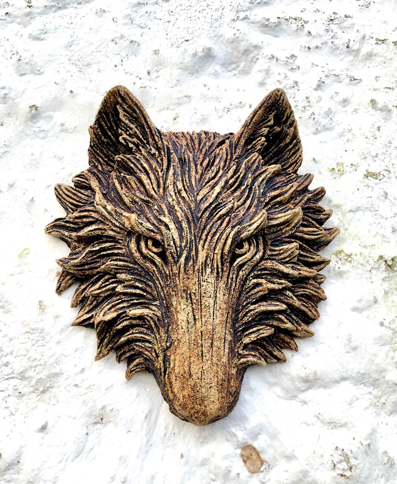 Wolf Wall Hanging Sculpture - Etsy