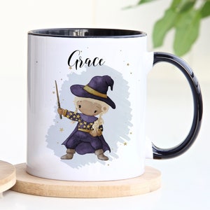 Personalised Wizard Mug, Wizard Gift, Gift for Her, Personalised Wizard ...