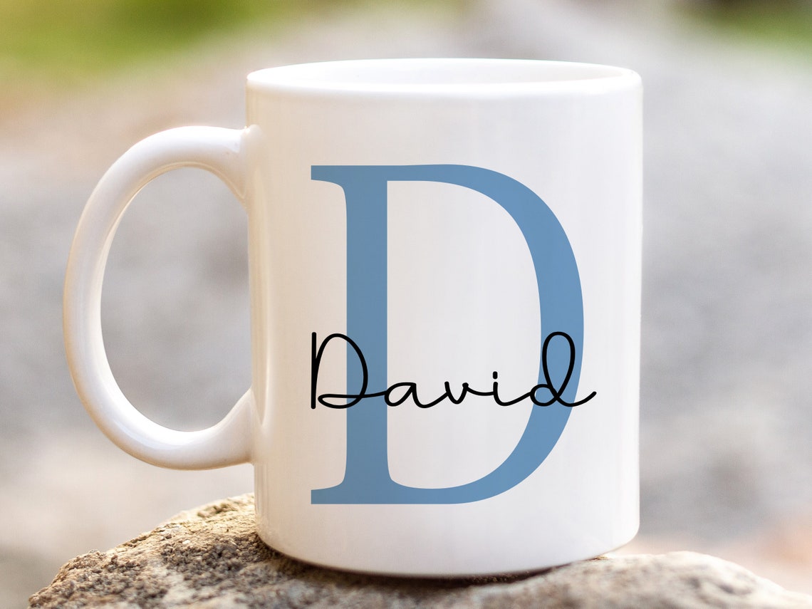 Personalised Letter Mug Initial Mug Personalised Mug Custom - Etsy UK