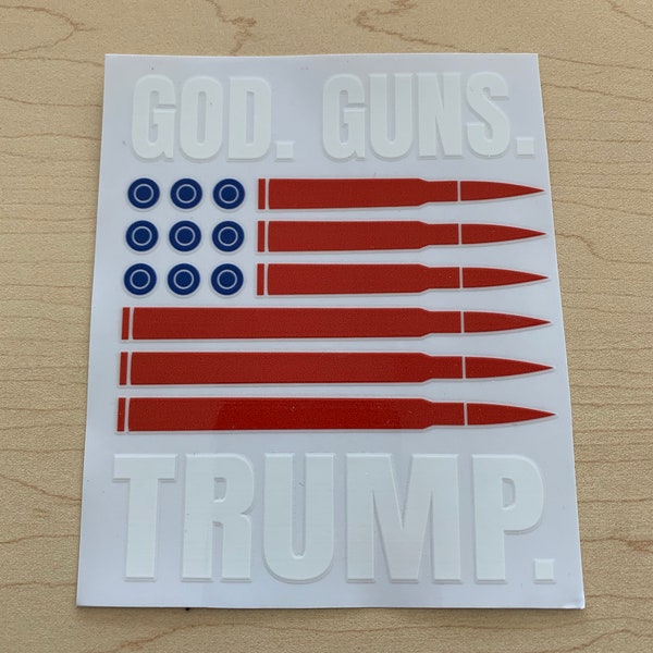 Trump Window Decal - Etsy