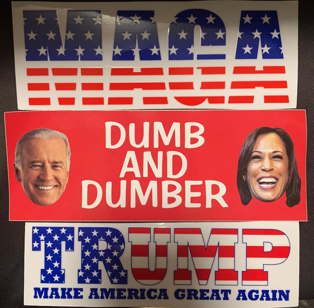 MAGA Funny Window Decal Pro-trump 2024 Bumper Sticker Car Decal Anti ...