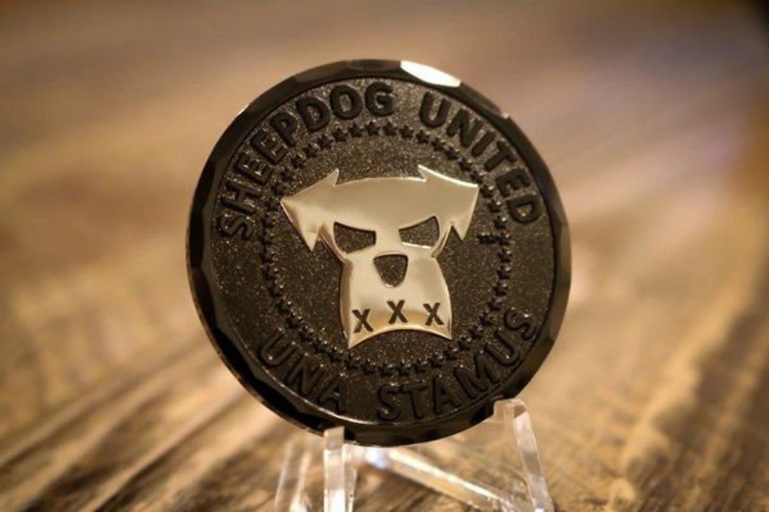 Protection Coin Silver Challenge Coin for Police Fire and Military ...