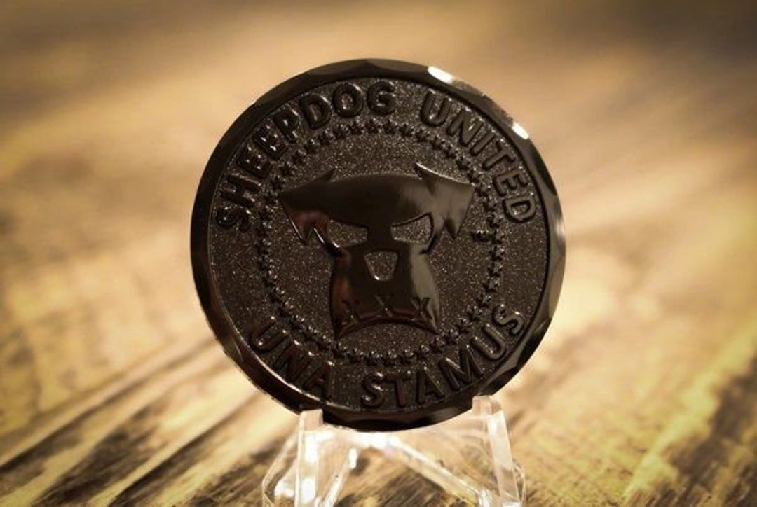 Protection Coin Stealth Challenge Coin for Police Fire and Military ...