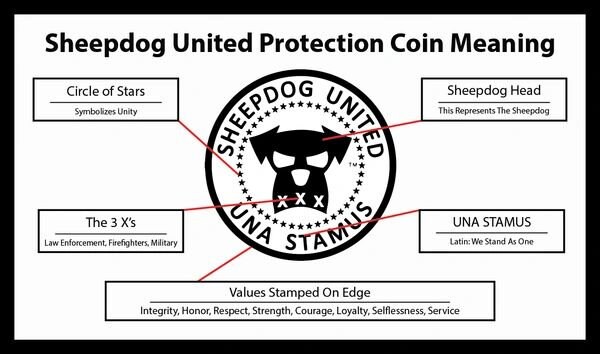 Protection Coin Stealth Challenge Coin for Police Fire and Military ...