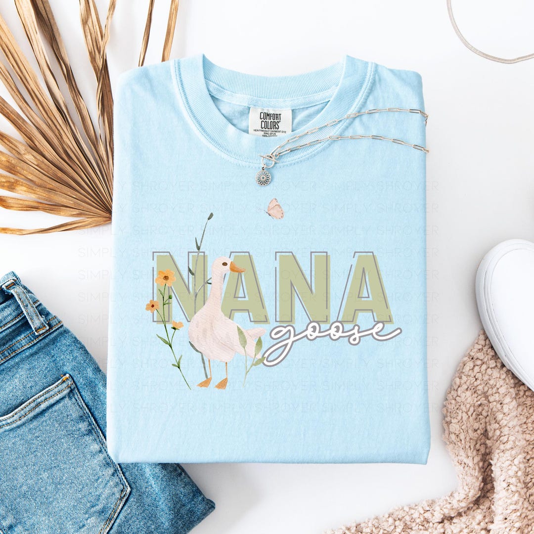 Nana Goose PNG - Etsy