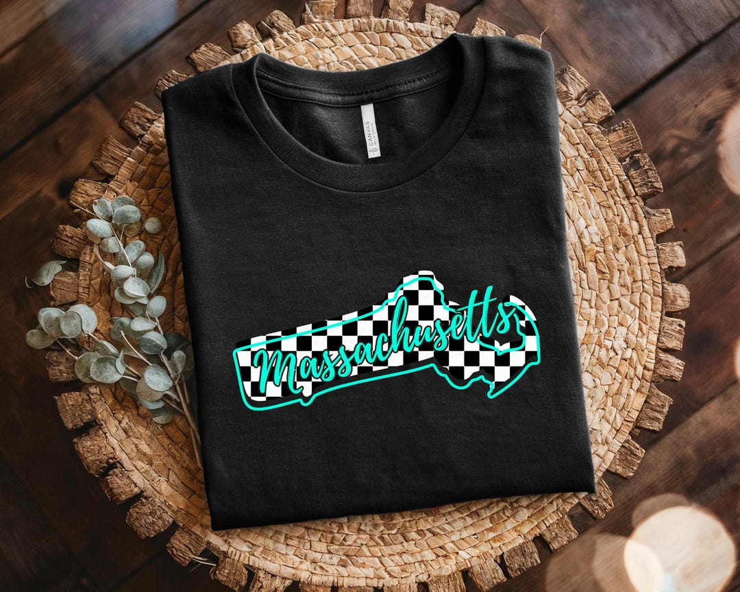 Massachusetts Neon PNG - Etsy