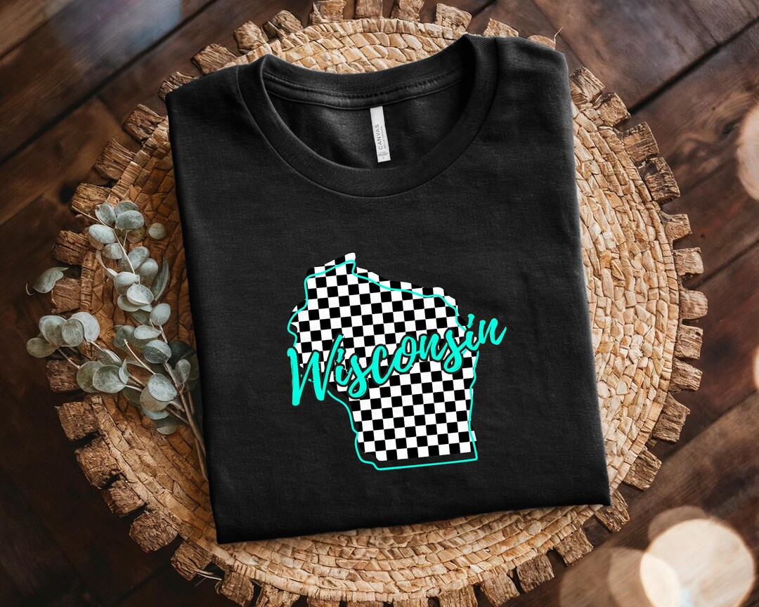 Wisconsin Neon PNG - Etsy