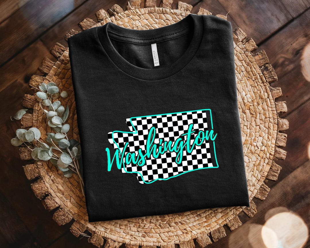 Washington Neon PNG - Etsy